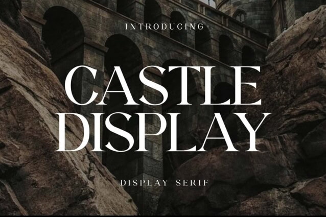 Castle Display Font - Download Free Font