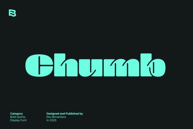 Chumb Font - Befonts