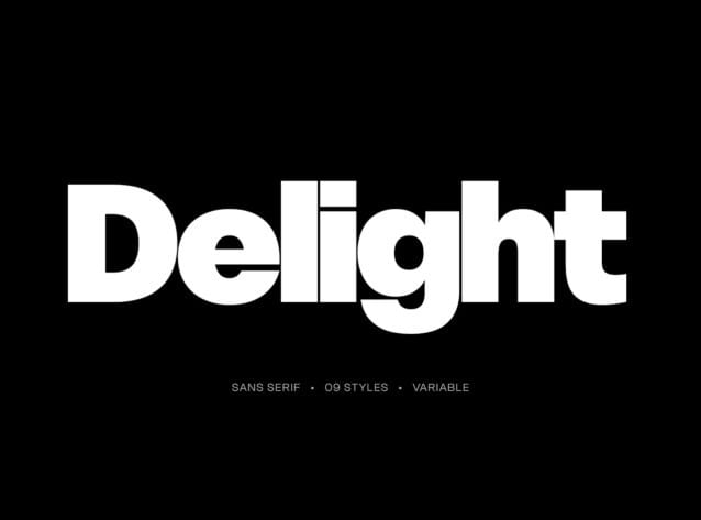 Delight Font Family - Download Free Font