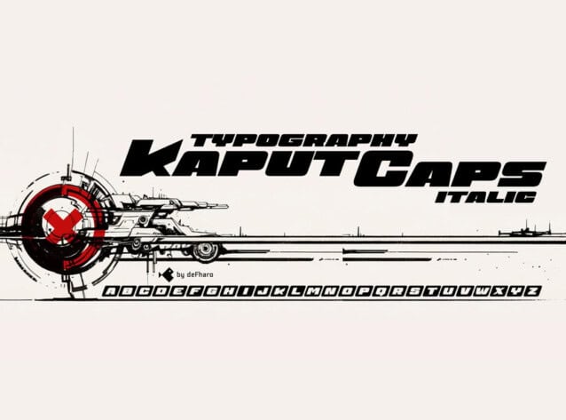 Kaput Black Font - Befonts