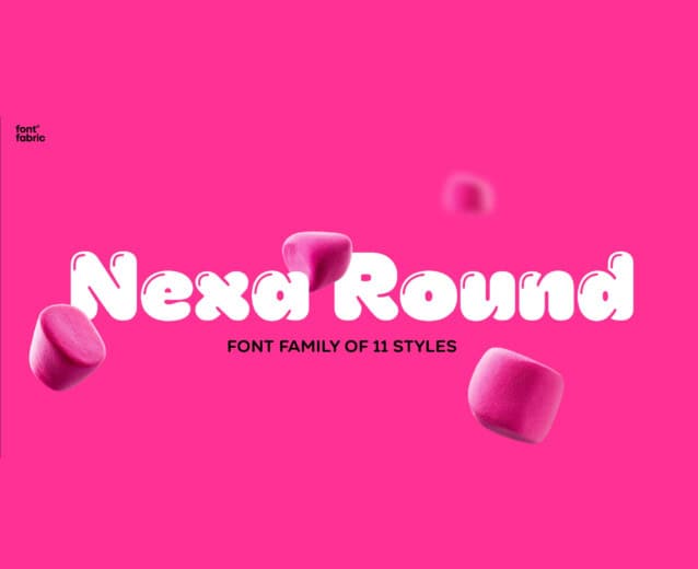 Nexa Round Font Family - Download Free Font