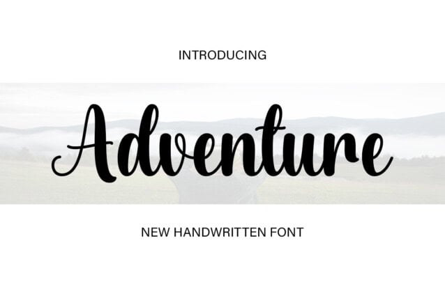 Adventure Script Font - Download Free Font