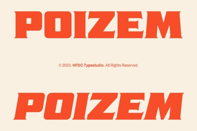 Poizem Font - Befonts