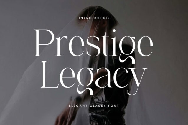 Prestige Legacy Font - Befonts
