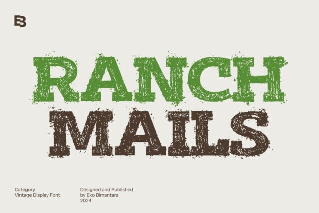 Ranch Mails Font - Download Free Font