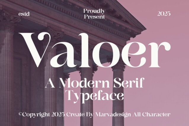 Valeor Font - Befonts