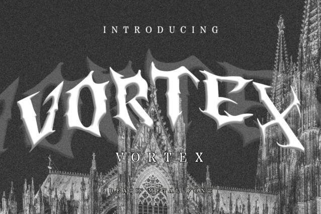 FT Vortex Display Font - Download Free Font