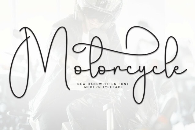 Motorcycle Script Font - Download Free Font