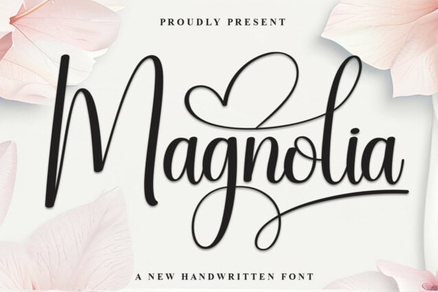 Magnolia Script Font - Befonts