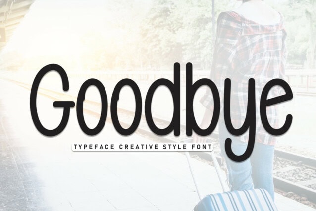 Goodbye Display Font - Download Free Font