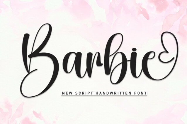 Barbie Script Font - Download Free Font