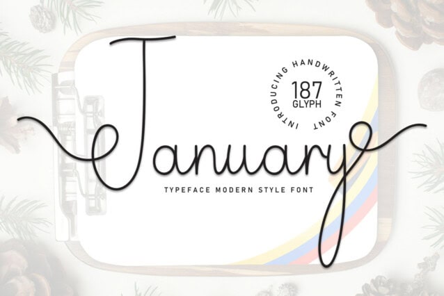 January Script Font - Download Free Font