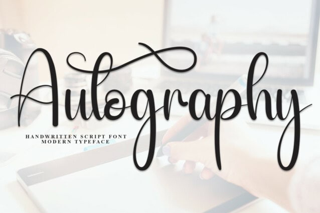 Autography Script Font - Download Free Font