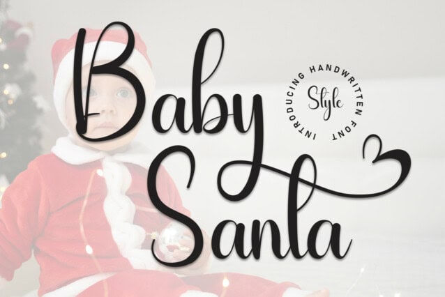 Baby Santa Script Font - Download Free Font