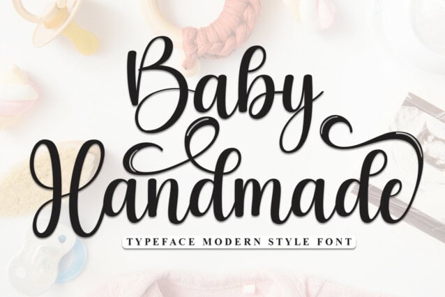 Baby Handmade Script Font - Download Free Font