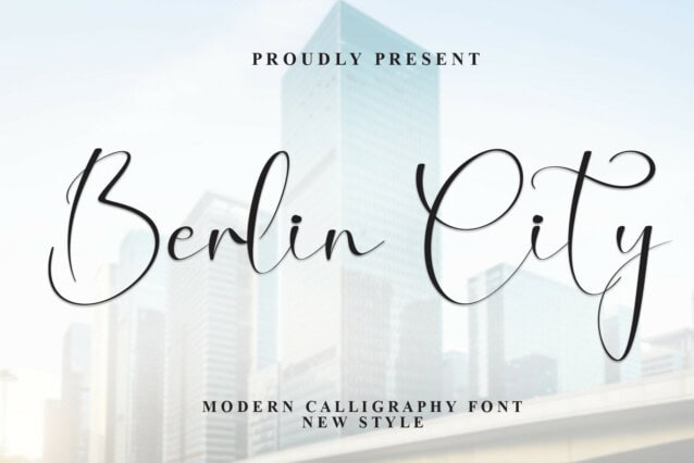 Berlin City Script Font - Download Free Font