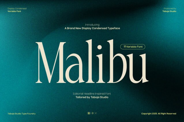 TBJ Malibu Font Family - Download Free Font