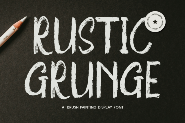 Rustic Grunge Font - Download Free Font