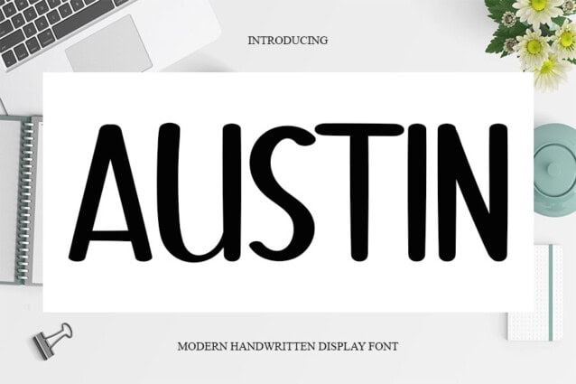 Austin Display Font - Download Free Font