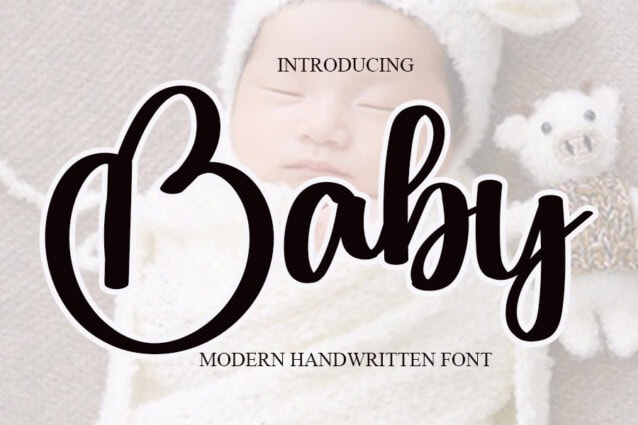 Baby Script Font - Download Free Font