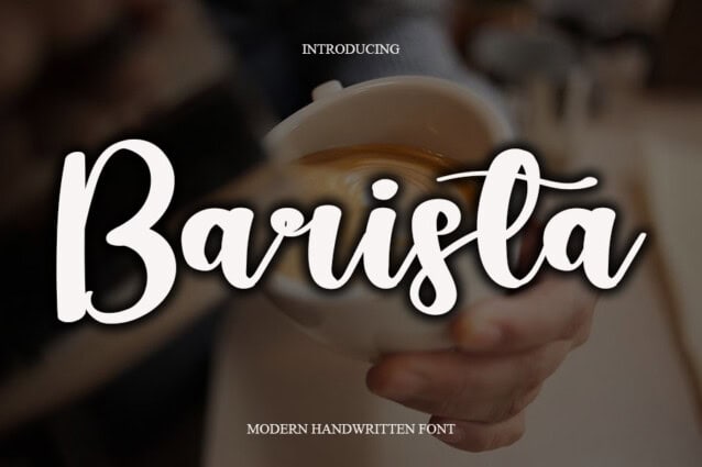 Barista Script Font - Download Free Font