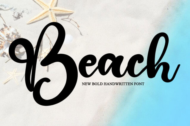 Beach Script Font - Download Free Font