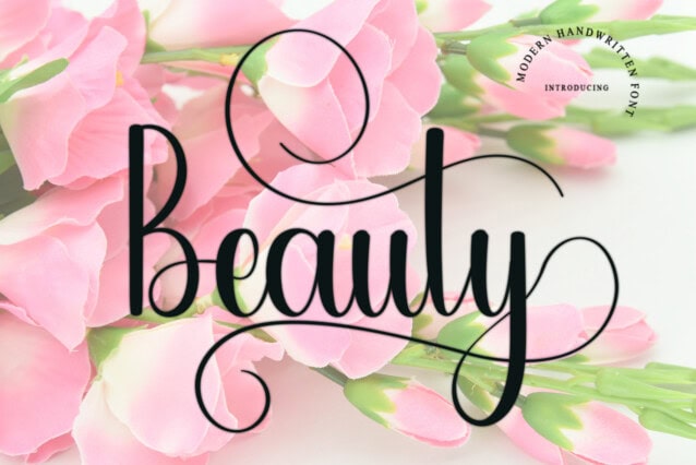 Beauty Script Font - Download Free Font