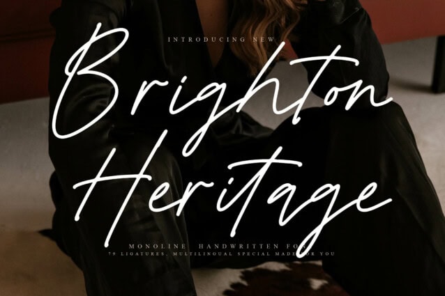 Brighton Heritage Script Font - Download Free Font