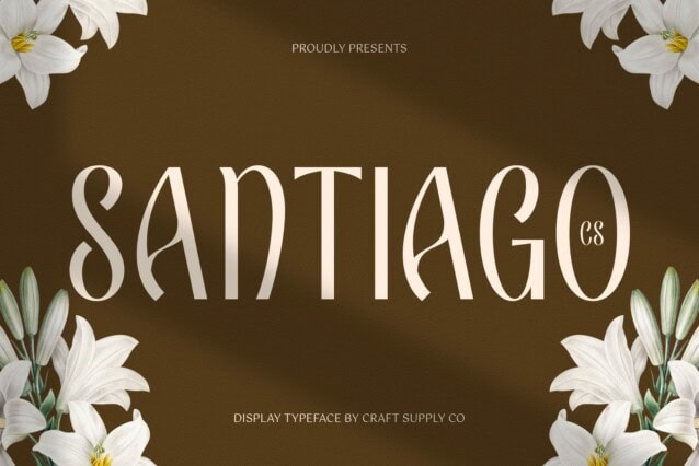 CS Santiago Font - Download Free Font