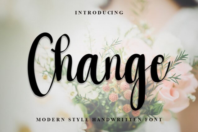 Change Script Font - Download Free Font