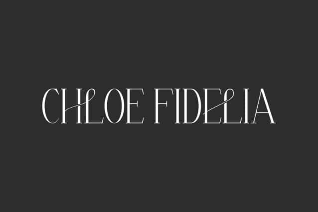 Chloe Fidelia Font - Download Free Font