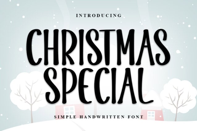 Christmas Family Script Font - Befonts
