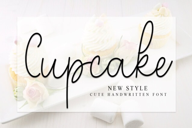 Cupcake Script Font - Download Free Font