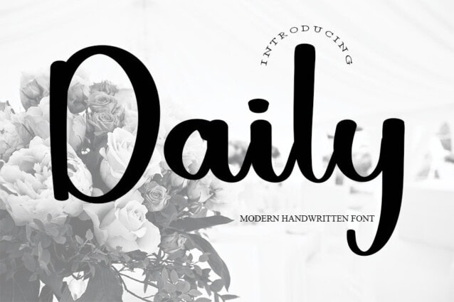 Daily Script Font - Download Free Font