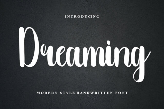 Dreaming Script Font - Download Free Font