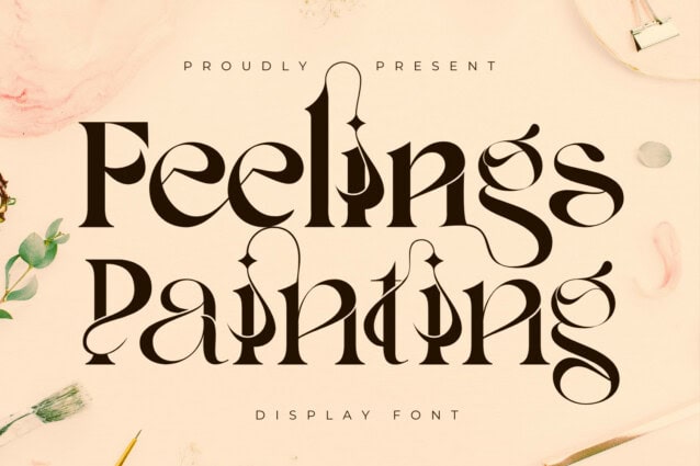 Feelings Painting Font - Download Free Font