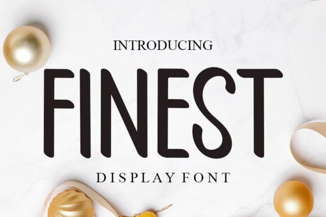 Finest Display Font - Download Free Font