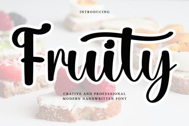 Fruity Script Font - Download Free Font