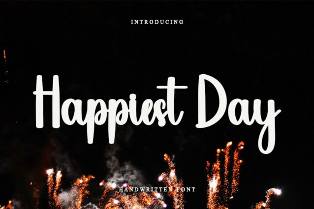 Happiest Day Script Font - Download Free Font