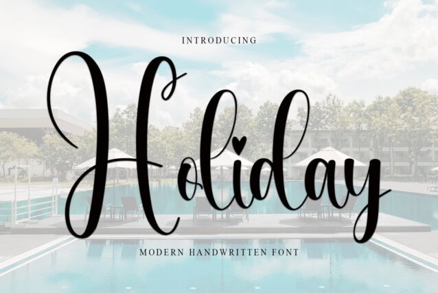 Holiday Script Font - Download Free Font