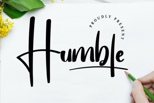 Humble Script Font - Download Free Font