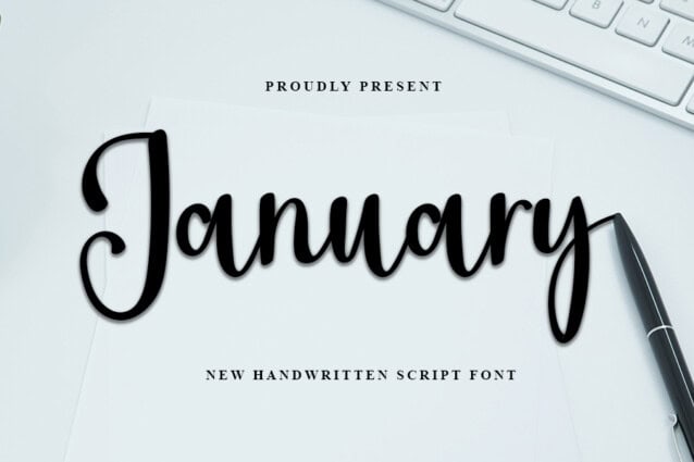 January Script Font - Download Free Font