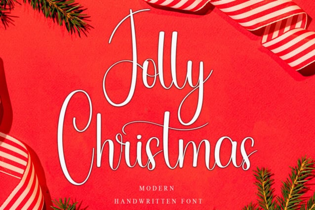Jolly Christmas Script Font - Download Free Font