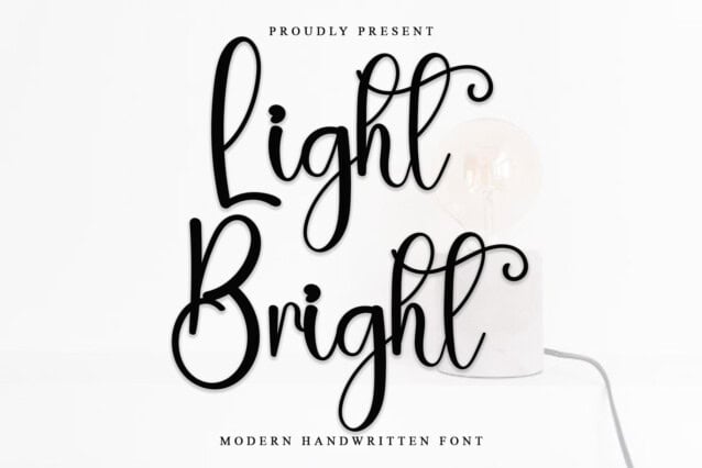 Light Bright Script Font - Download Free Font