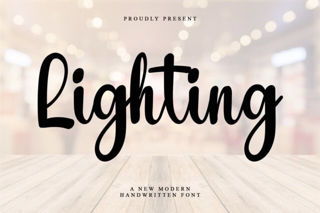 Lighting Script Font - Download Free Font