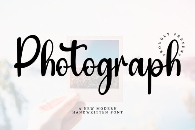 Photograph Script Font - Download Free Font