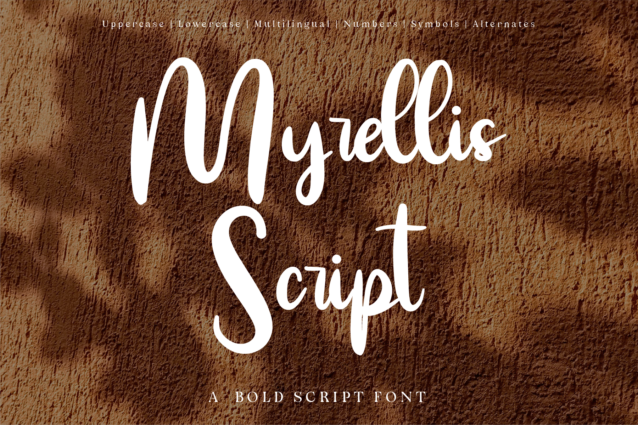 Myrellis Script Font - Download Free Font