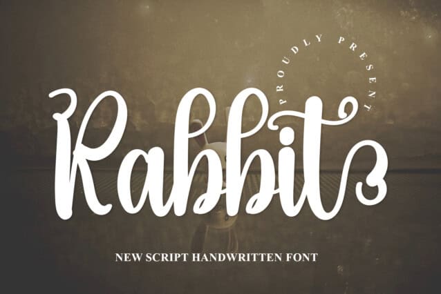 Rabbit Script Font - Download Free Font