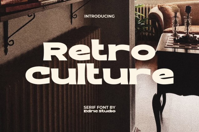 Retro Culture Font - Download Free Font