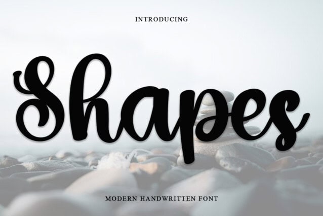 Shapes Script Font - Download Free Font